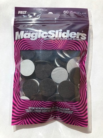 1" Round Heavy Duty Felt Value Pack - 60pc — Magic Sliders
